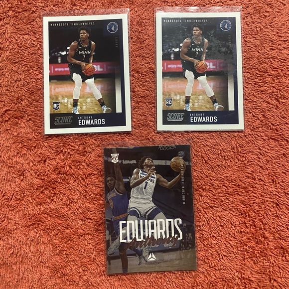 Panini | Toys | Anthony Edwards Cards | Poshmark